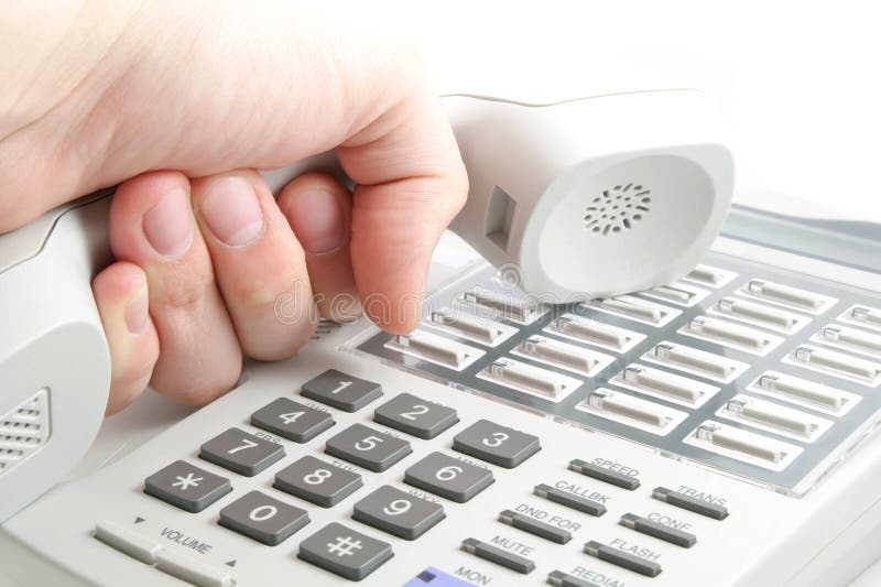 Telephone stock image. Image of phone, office, business - 12846971