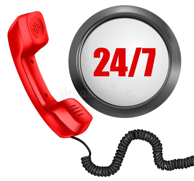 Emergency phone stock vector. Illustration of safe, emergency - 4734673