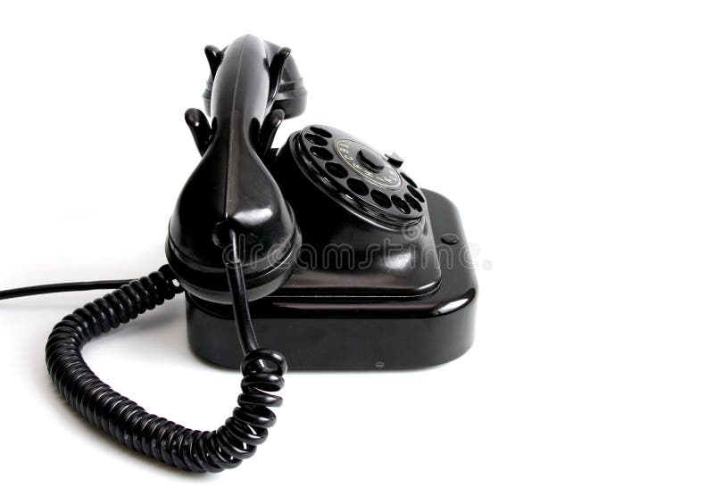Telephone stock image. Image of fashion, dial, history - 821477