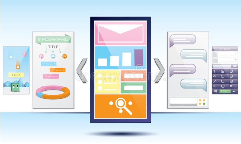 Telephone stock illustration. Illustration of chat, communication ...