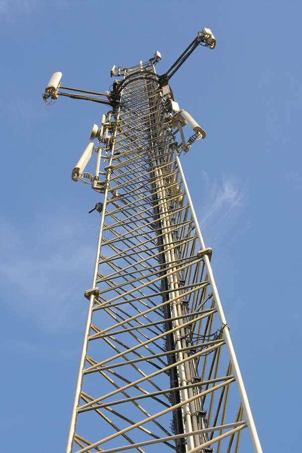 Telephone antenna stock image. Image of television, towers - 38667