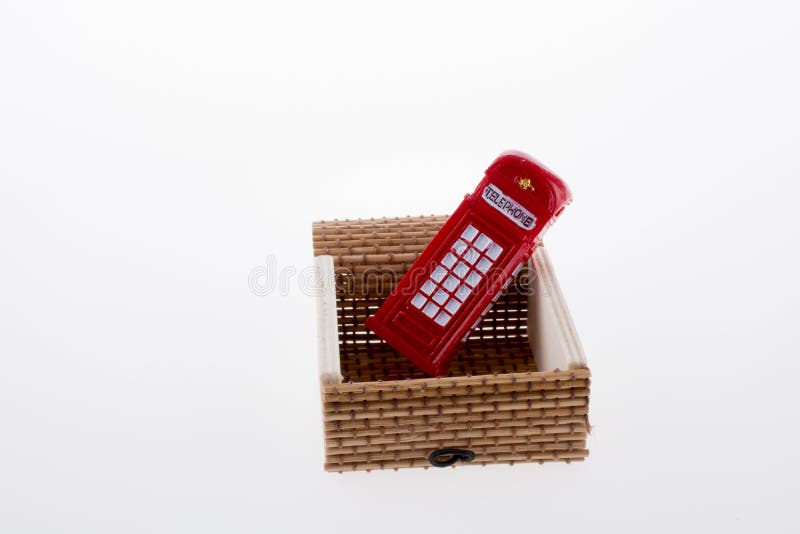 Telephone boot stock photo. Image of cabin, telecommunication - 27521458