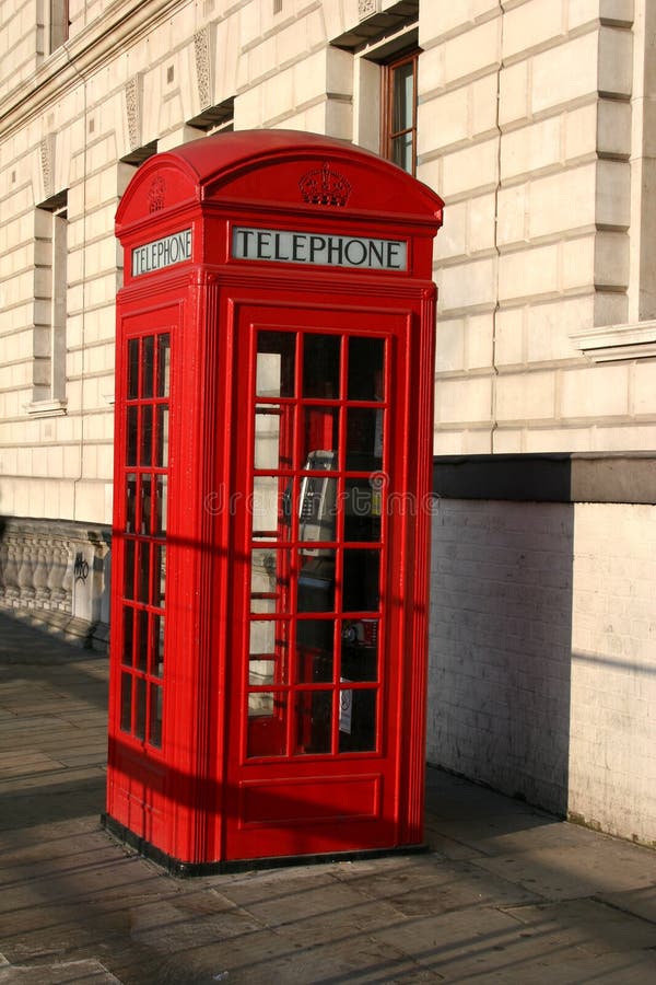 Telephone box stock image. Image of london, telecommunication - 7879723