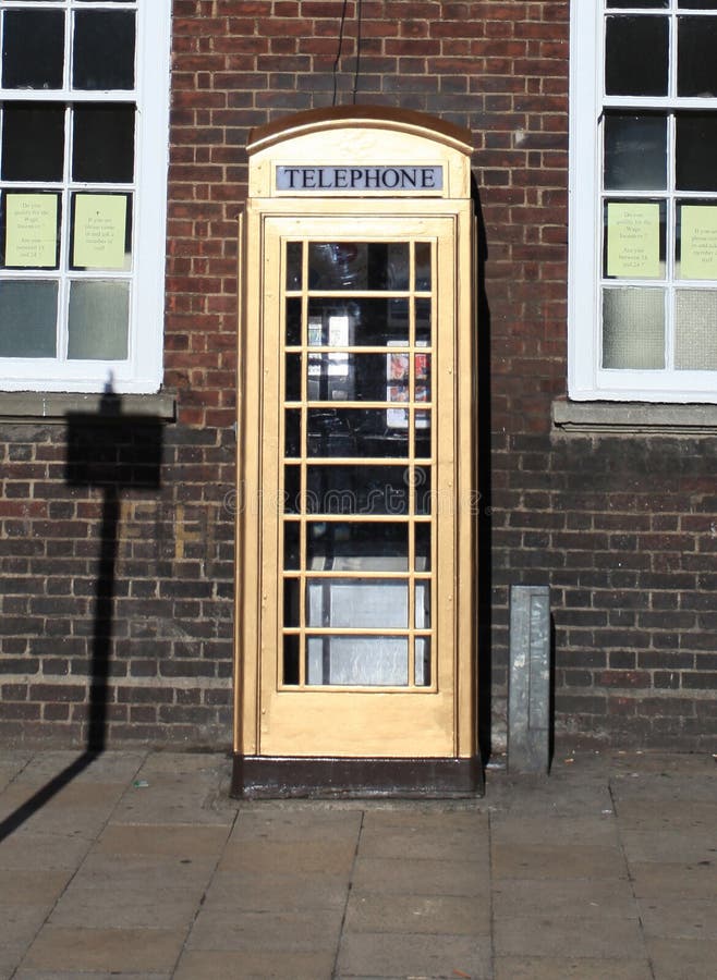 Telephone box stock image. Image of hull, public, gold - 99782647