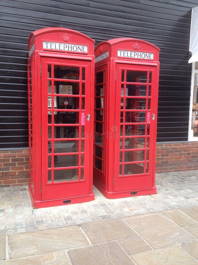 Telephone boxes outside. stock photo. Image of call, chat - 58949604