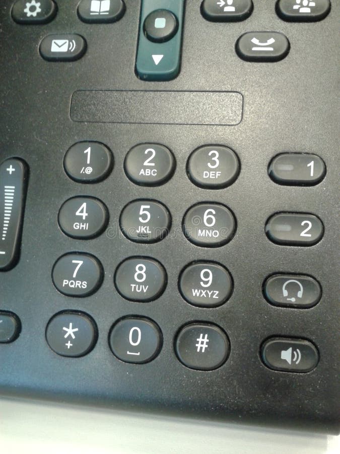 Telephone buttons stock illustration. Illustration of electronics ...