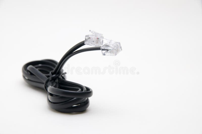 The telephone cable stock photo. Image of electric, desire - 12864956