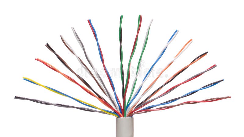 Telephone cable stock photo. Image of wire, digital, telephone - 4150200