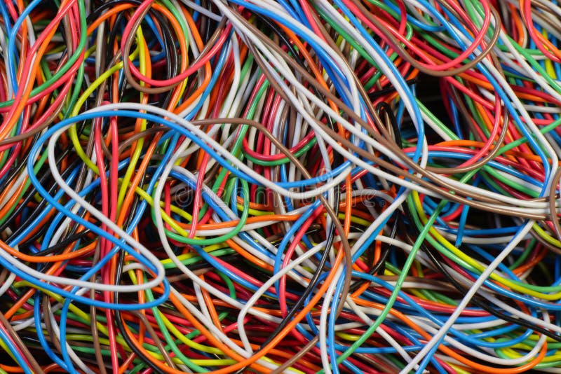 Telephone cable stock photo. Image of wire, digital, telephone - 4150200