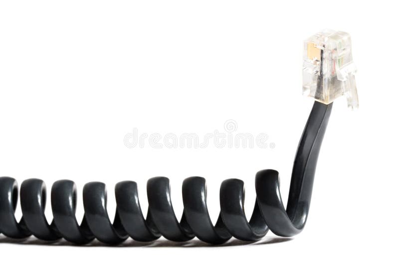 Telephone cable stock photo. Image of wire, digital, telephone - 4150200