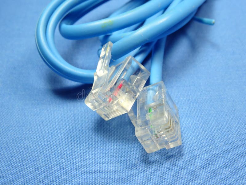 Cable Head into Head Rj45,network,RJ45,plug. . Stock Photo - Image of ...