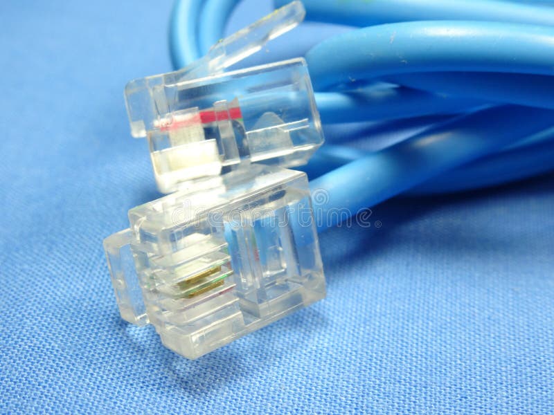 Cable Head into Head Rj45,network,RJ45,plug. . Stock Photo - Image of ...