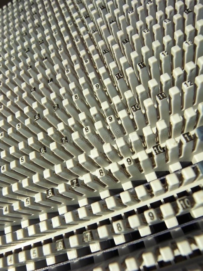 Telephone cable panel stock photo. Image of internet, electronics - 7299928