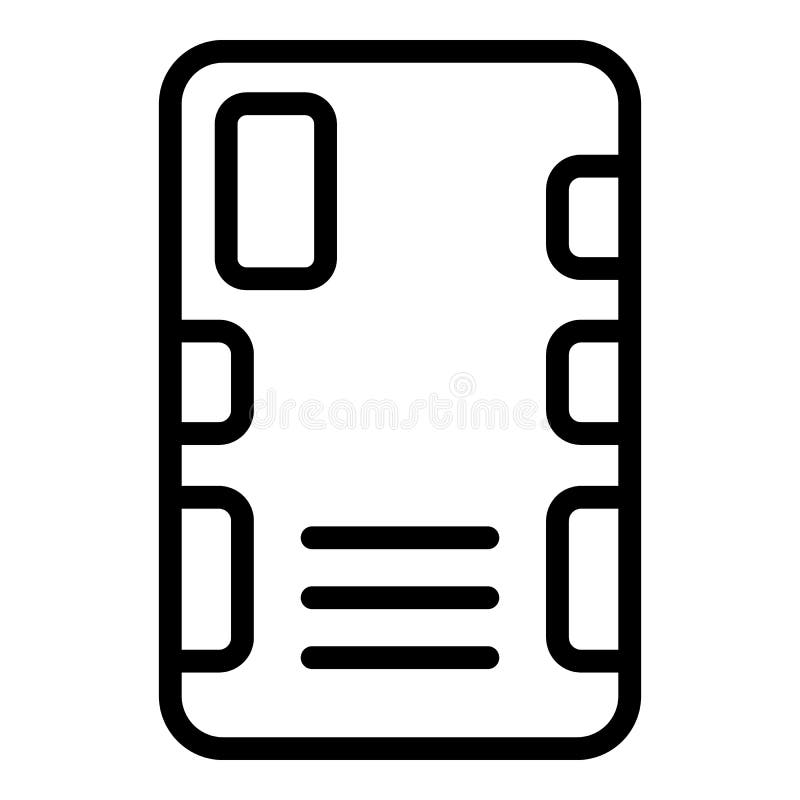 Iphone Back Outline Stock Illustrations – 128 Iphone Back Outline Stock ...