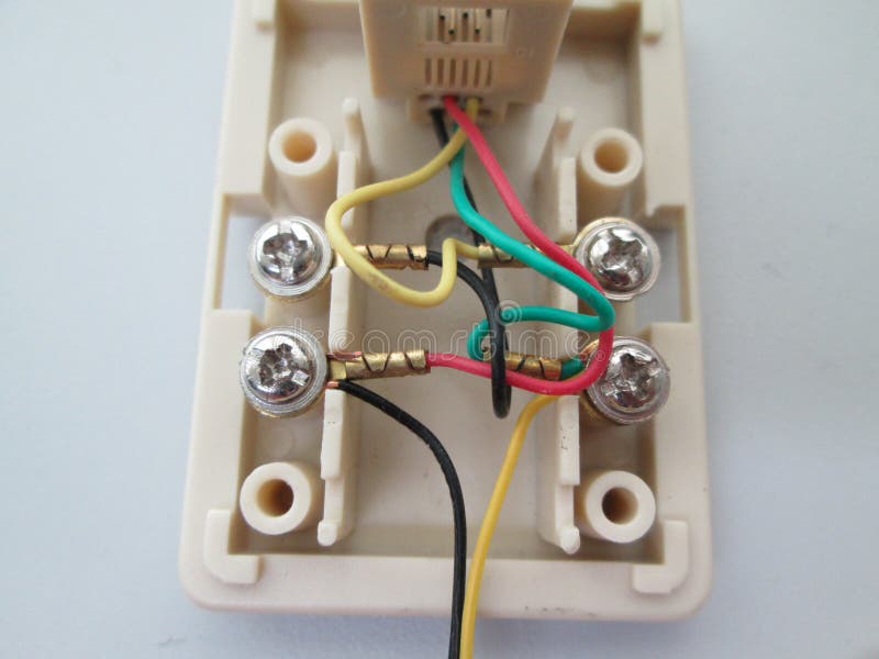 Telephone connecttor stock photo. Image of connection - 54457544