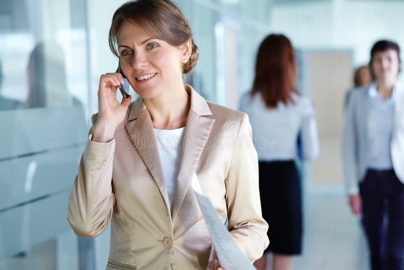 Telephone consultation stock image. Image of communication - 52831767