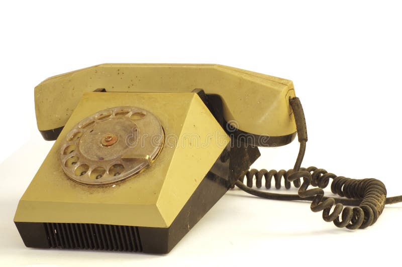 Telephone device vintage stock photo. Image of view, connection - 48310844