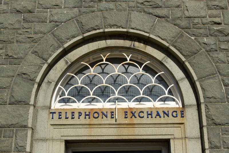 Telephone exchange. stock photo. Image of communication - 26068606