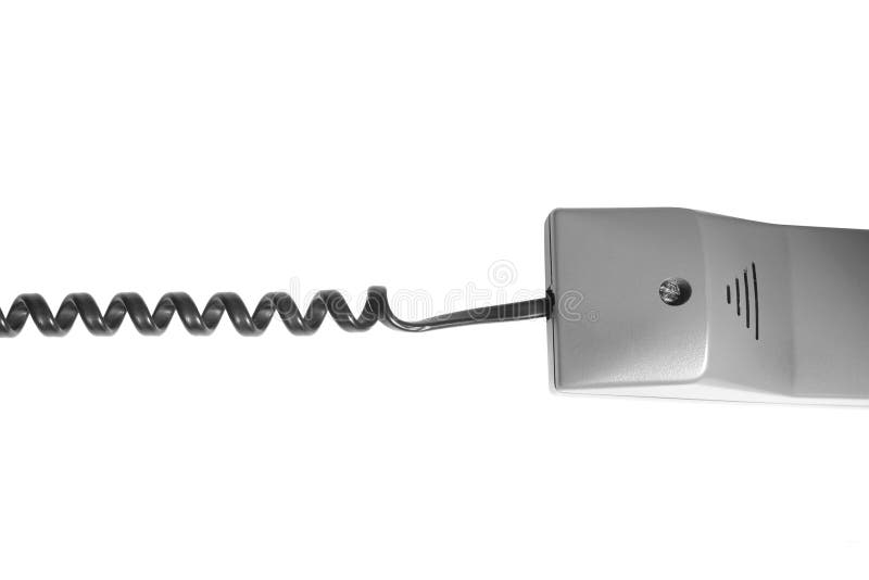 Telephone handle stock photo. Image of line, office, device - 10497600