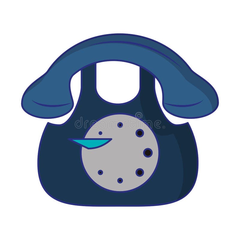 Telephone icon cartoon stock vector. Illustration of vector - 146284480