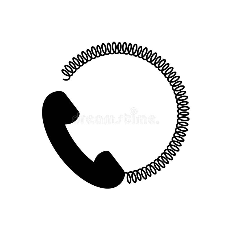 Telephone Icon Customer Service Call Logo Vector Stock Vector ...