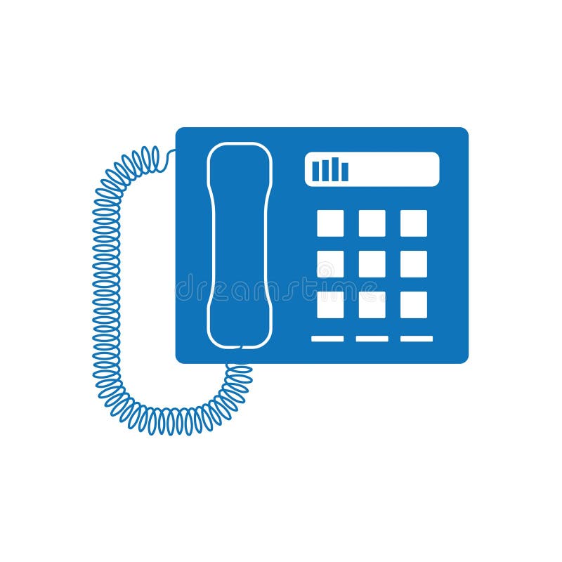 Telephone Icon Customer Service Call Logo Vector Stock Vector ...