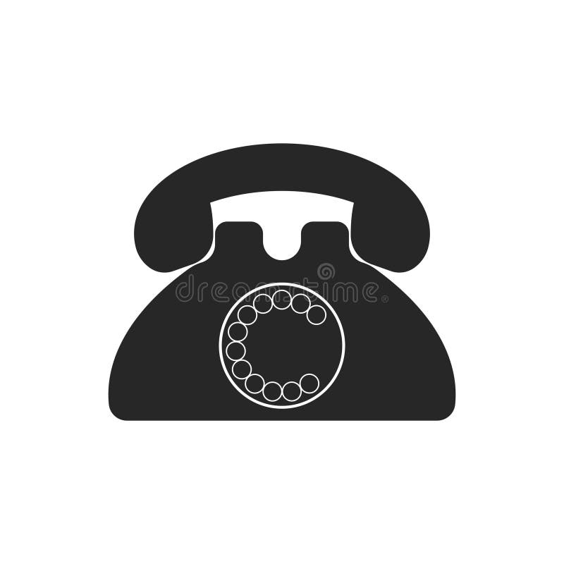 Telephone Icon Customer Service Call Logo Vector Stock Vector ...