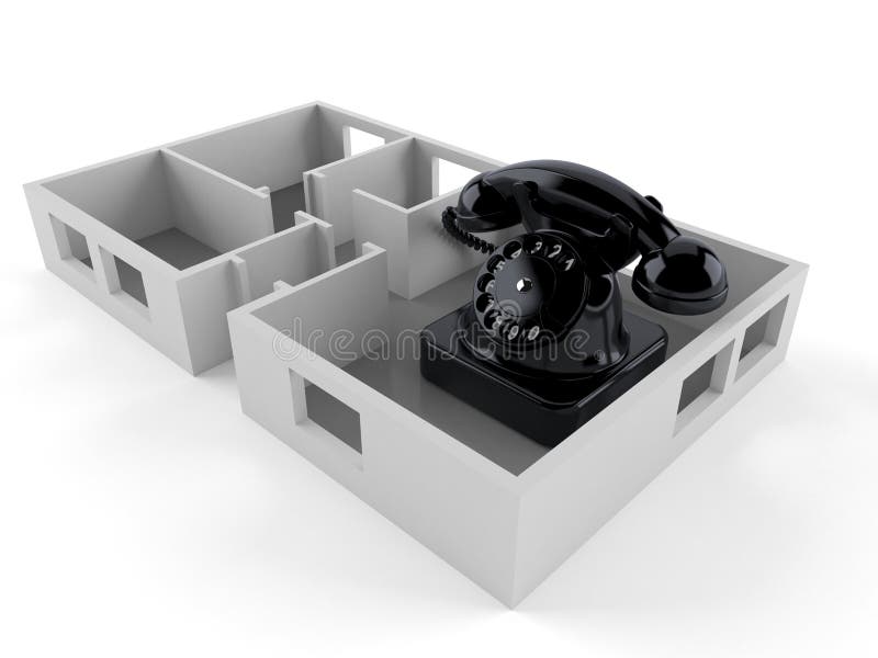 Telephone Housing Stock Illustrations – 246 Telephone Housing Stock ...
