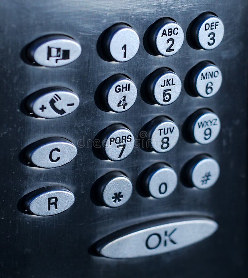 Telephone keyboard stock photo. Image of global, pulse - 3446966