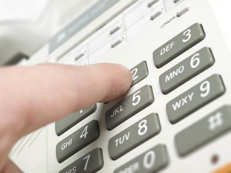 Close-up of Telephone Keypad. Stock Image - Image of communication ...