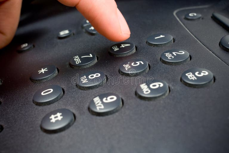 Telephone keypad stock image. Image of business, fingers - 3559739
