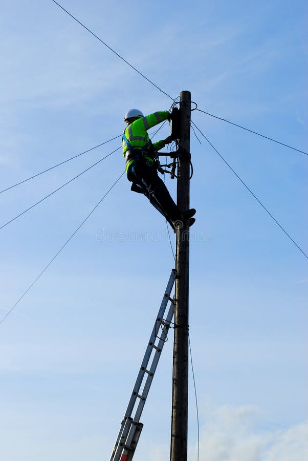 Telephone line stock photo. Image of telephone, work - 11949670