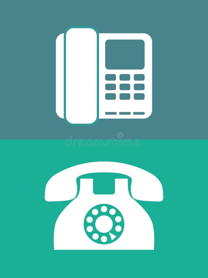 Telephone Line Communication Stock Vector - Illustration of multimedia ...