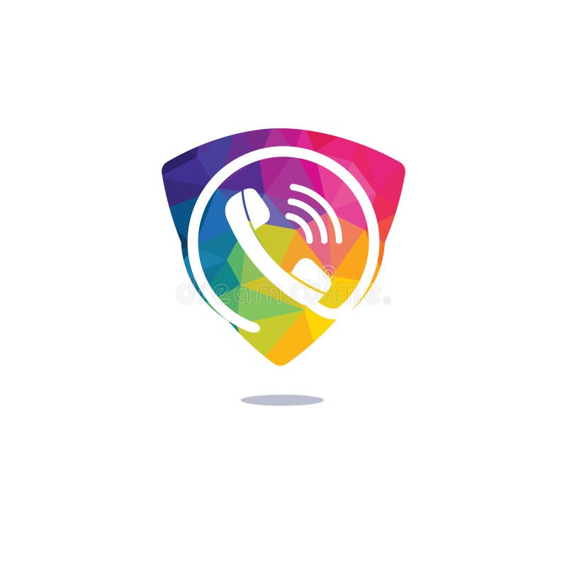 Telephone Logo Template Design. Stock Vector - Illustration of graphic ...