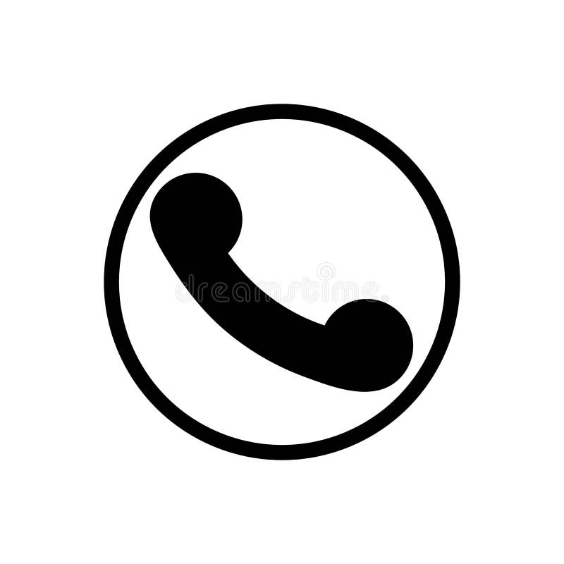 Telephone logo vector stock vector. Illustration of isolated - 173898639