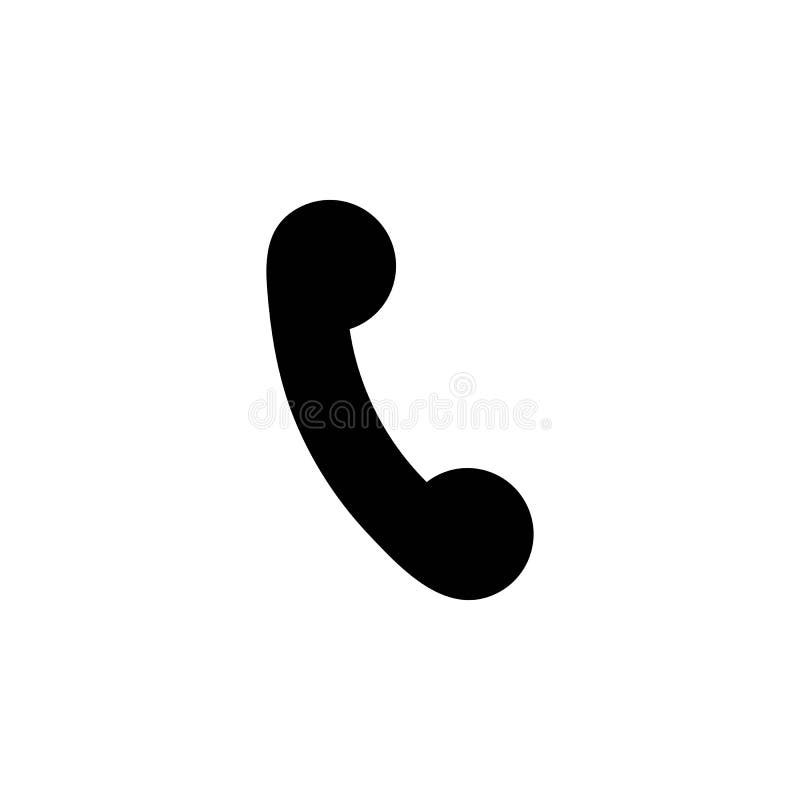 Telephone logo vector stock vector. Illustration of sign - 173898646