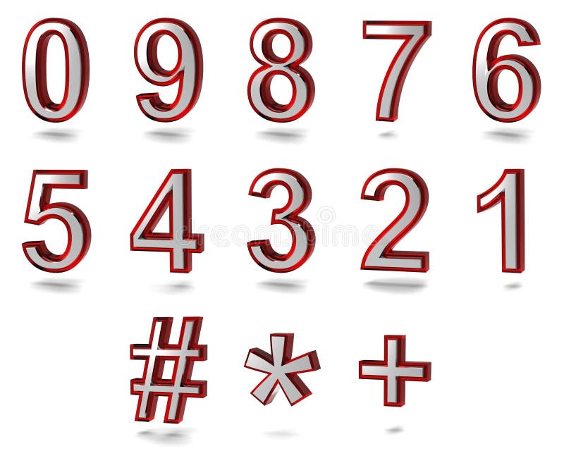 Telephone Numbers stock illustration. Illustration of icon - 14819437