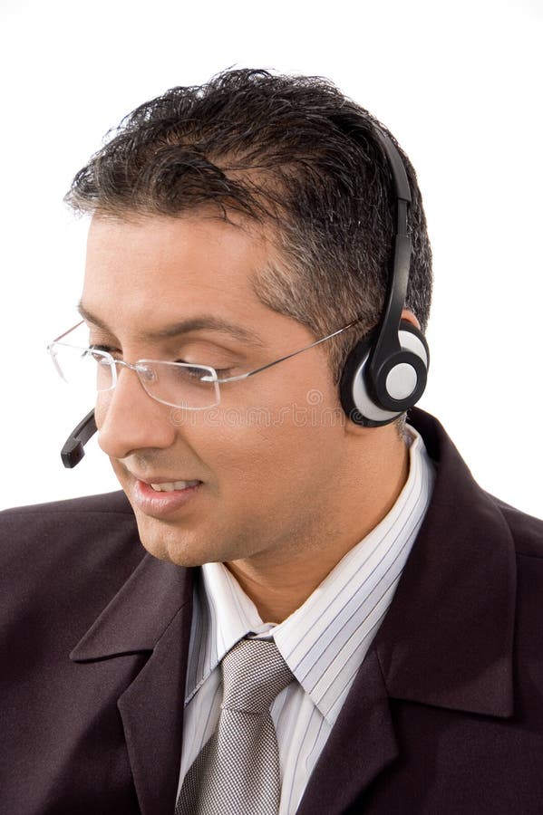 Telephone operator stock photo. Image of assistant, communication ...