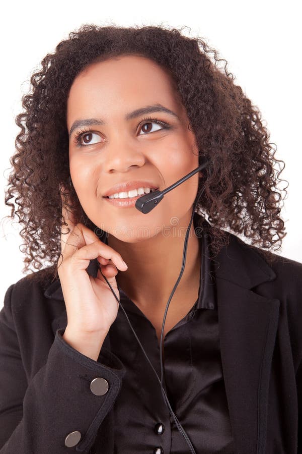 Telephone Operator stock photo. Image of helpdesk, attractive - 25337970
