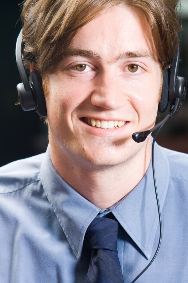 Telephone operator stock image. Image of kind, helpdesk - 7580451