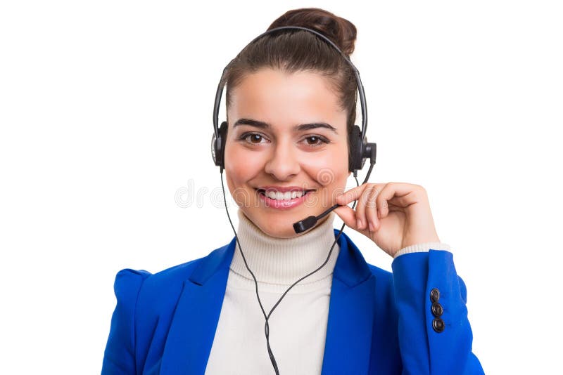 Telephone operator stock image. Image of line, headphone - 49472941