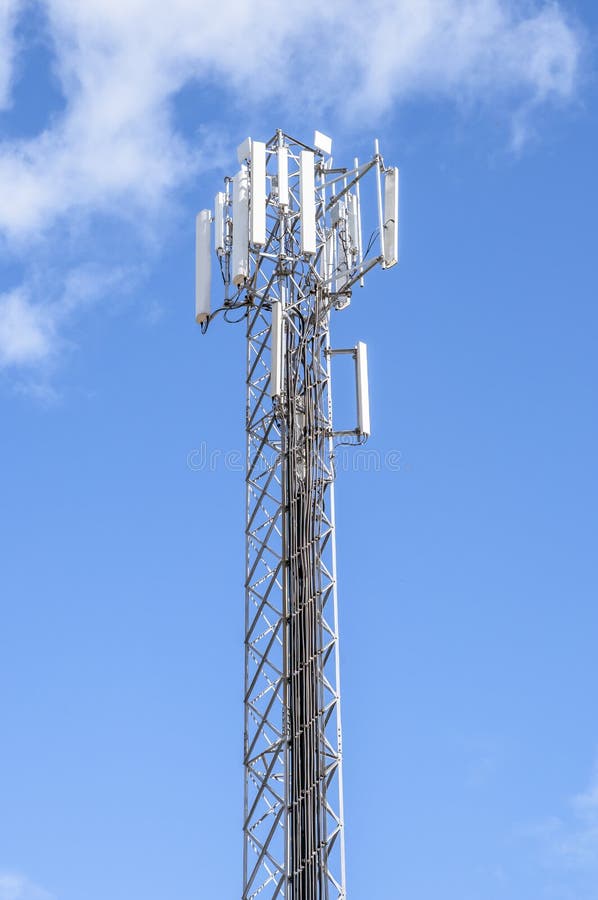 Telephone poles stock photo. Image of high, telecommunication - 43984476
