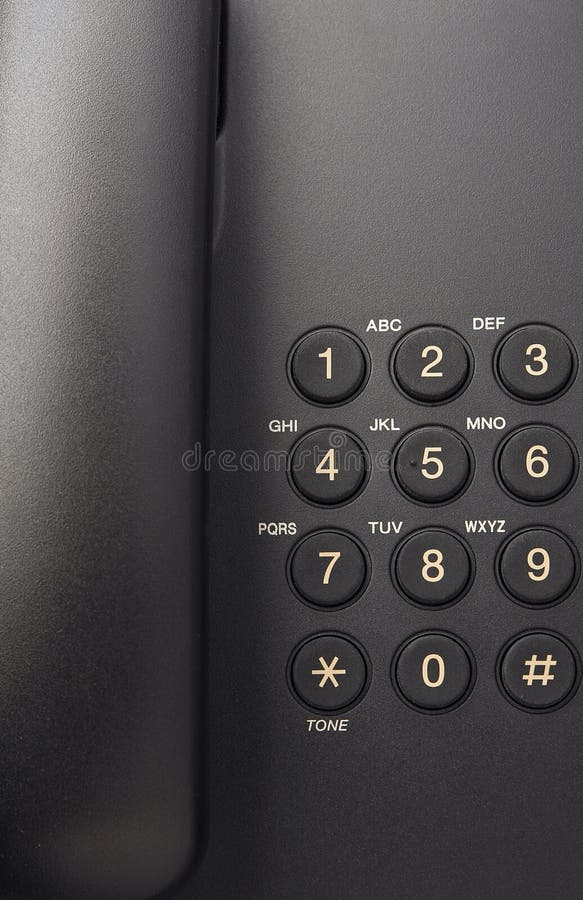 Telephone Keypad stock image. Image of analog, cellular - 1614529