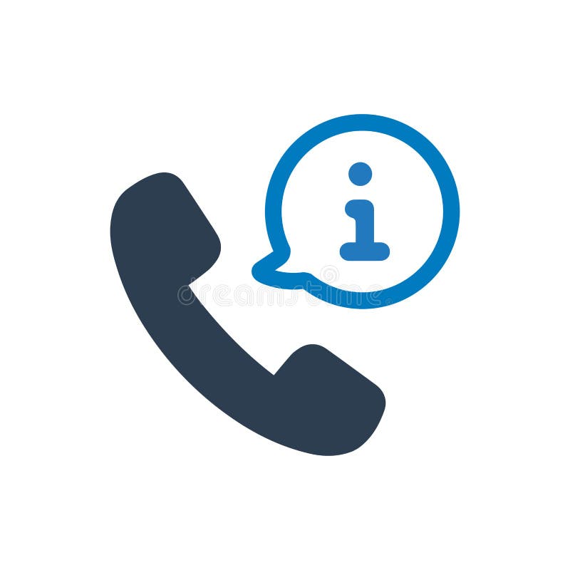 Telephone Support Icon stock vector. Illustration of symbol - 97997049