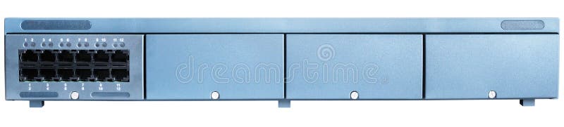 Telephone Switch Front View Stock Photo - Image of board, desktop: 19184194