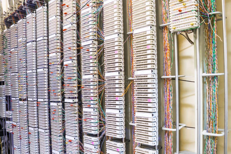 The Telephone Switchboard is Located in the Server Room. Patch Panel Ip ...