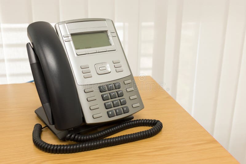 Telephone on Table Work of Room Service Business Stock Photo - Image of ...
