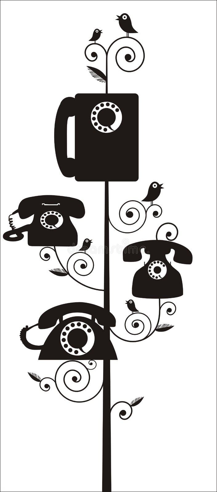Telephone Tree Stock Illustrations – 2,050 Telephone Tree Stock ...
