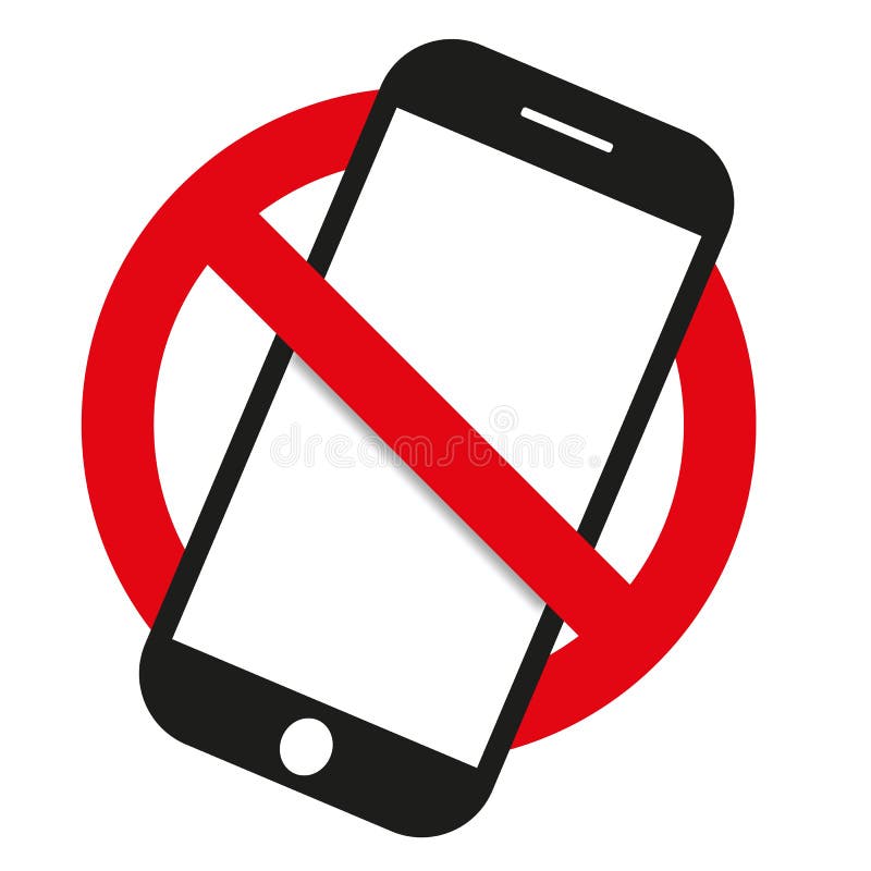Telephone Warning Stop Sign Icon. Phone Turn Off Stock Vector ... Telephone Warning Stop Sign Icon. Phone Turn Off Stock Vector ...
