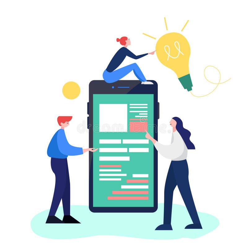 Telephone Worker Business Chat, Team Communication - Vector Stock ... Telephone Worker Business Chat, Team Communication - Vector Stock ...